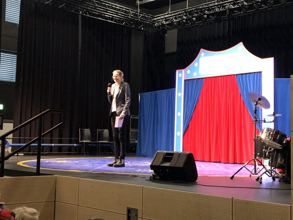 Zwei tolle Zirkusaufführungen der Barbaraschulkinder am Samstag den 11. ...